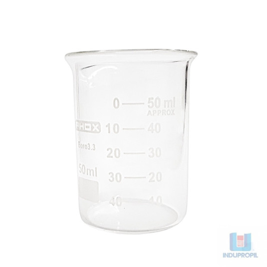 Copo de Becker em Vidro Graduado – 50ml