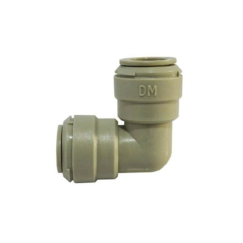DMFIT União Cotovelo Tubo 3/8 x 3/8"