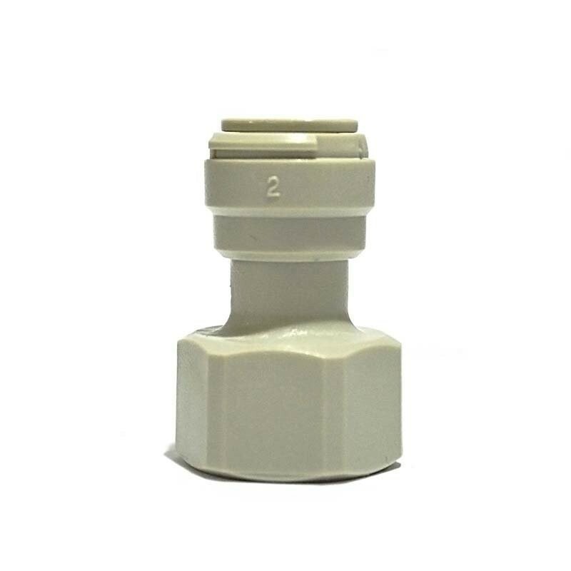 DMFIT Conexão Tubo x BSP 3/8 x 1/2 Fêmea