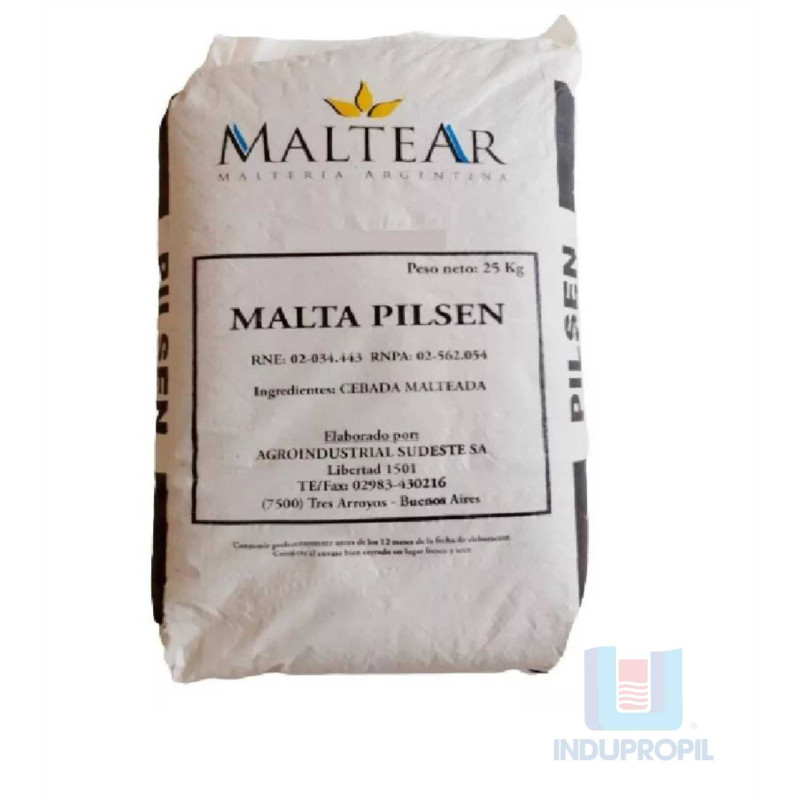 Malte Pilsen Maltear - Saca 25 Kg