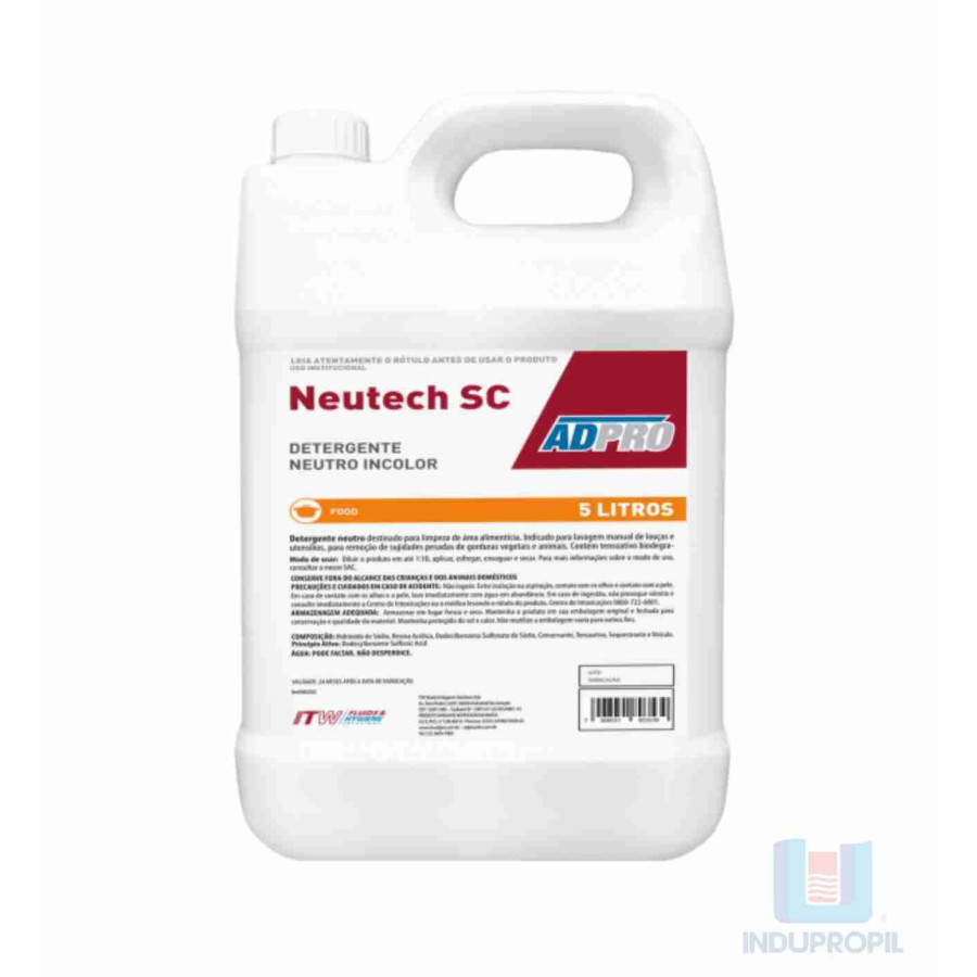 ADPRO Neutech SC Detergente Neutro - 5 Litros - ITW
