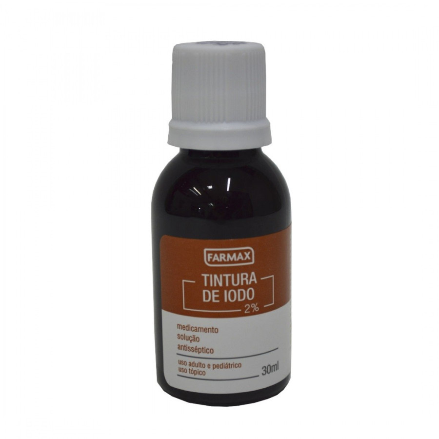 Iodo 2% - 30 ml - Teste de Iodo