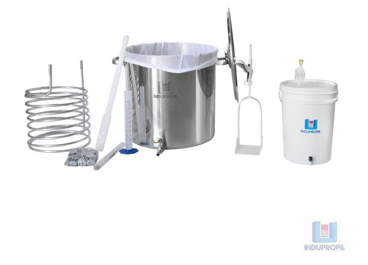 Kit Cervejeiro BIAB Caldeirão Inox - até 10 Litros